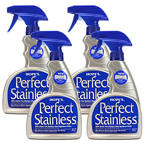 Snapklik.com : HOPES Perfect Stainless Steel Cleaner 22-Ounce