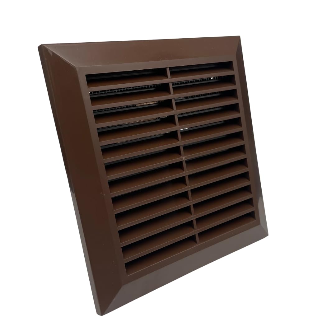 AirTech-UK Extractor Fan Wall Fixed Louvre Grille Ventilation 4″ (100mm ...