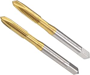 Amazon.com: uxcell Spiral Point Threading Tap, M5 x 0.8 M6 x 1 Metric ...