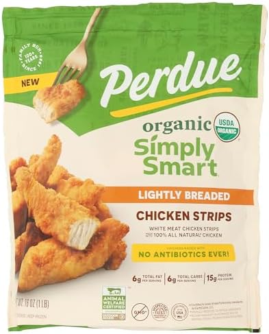 Amazon.com: PERDUE Organic Simply Smart Lightly Breaded Chicken Strips ...