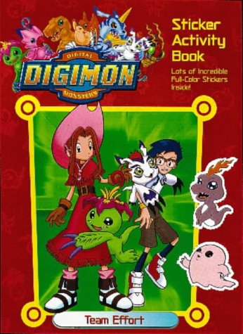 Digimon Sticker Activity Book: Team Effort (Digimon Sticker Activity ...