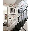 HomKihapai Floral Peel and Stick Wallpaper - Self Stick Flowers Wall ...