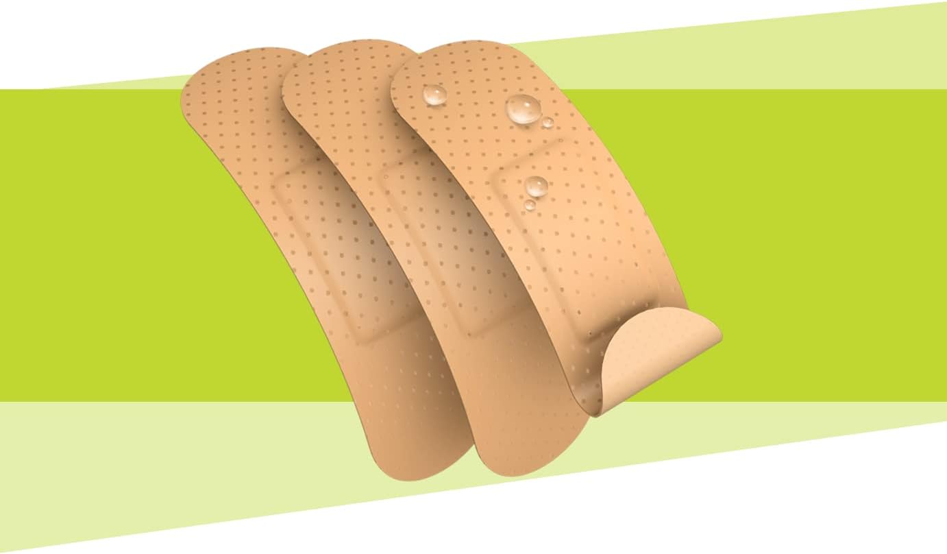 VITAPLUS Fabric Plasters Bulk 200’s – 7.2cm x 1.9cm – with Breathable ...