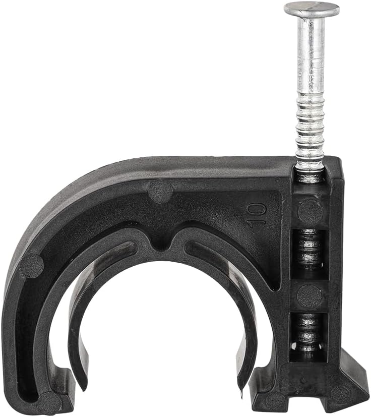 (Pack of 20) EFIELD 1/2" -3/4" Twin Talon Pipe Clamps With Nail for 1/2 ...