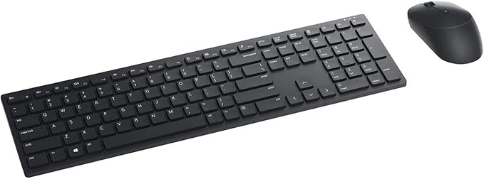 DELL Pro Wireless Keyboard and Mouse KM5221W French Canadian KM5221WBKB ...