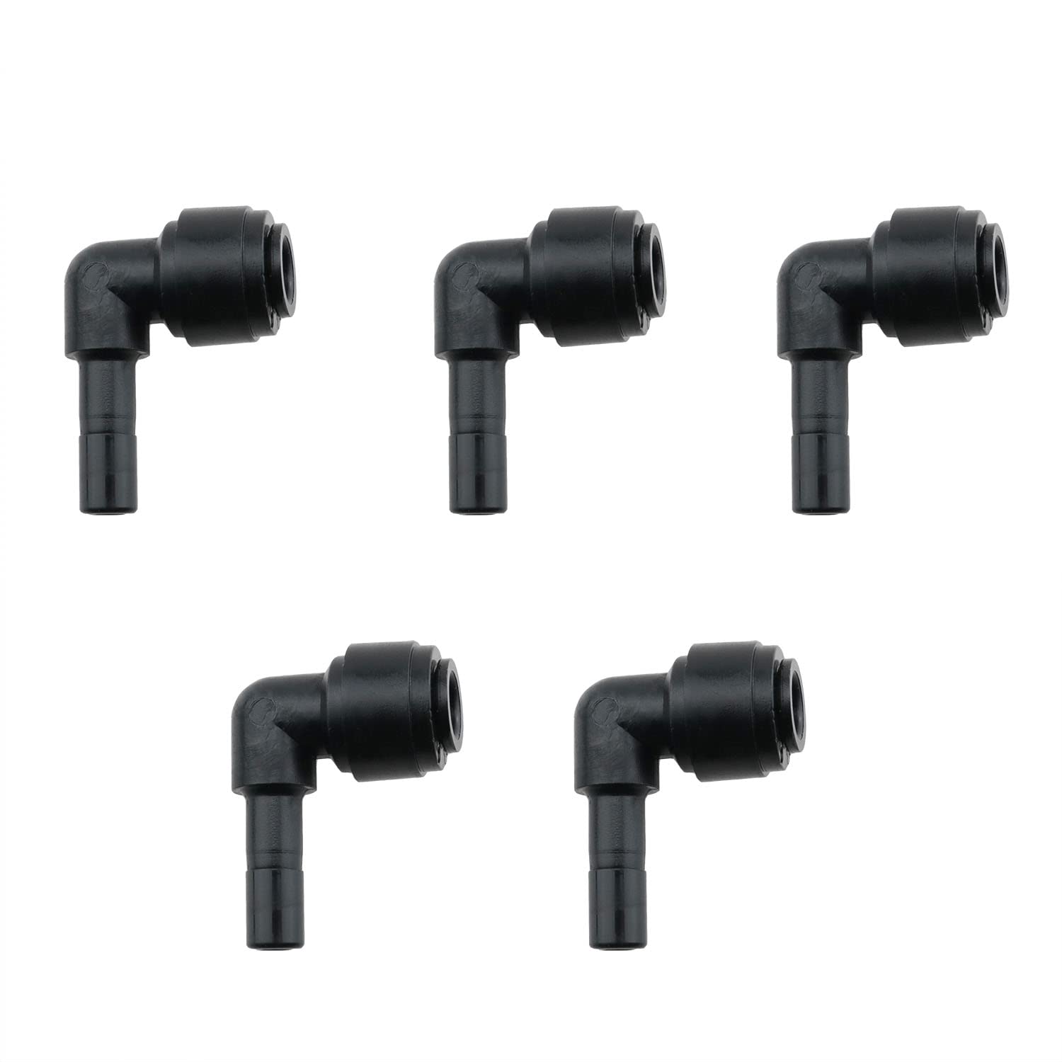 Amazon.com: HJGarden 5pcs Water Pipe Stem Elbow Connector for 1/4 ...