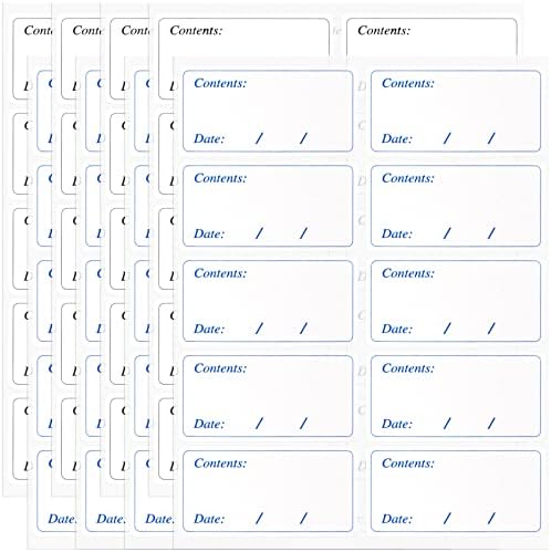 Amazon.com : CHANZET Freezer Labels to Write On 300pcs, Removable ...