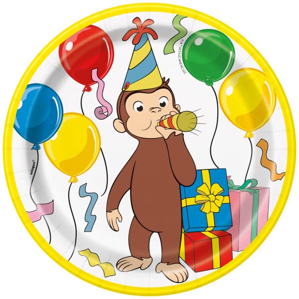 Curious George Happy Birthday Banner
