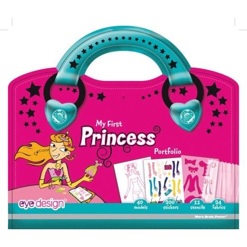 Buy Eye Design: My First Princess Portfolio - Create, Discover, Play ...