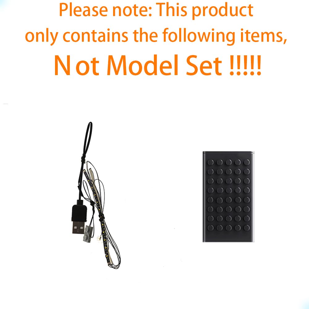 GEAMENT LED Light Kit Compatible with LEGO McLaren MP4/4 & Ayrton Senna ...