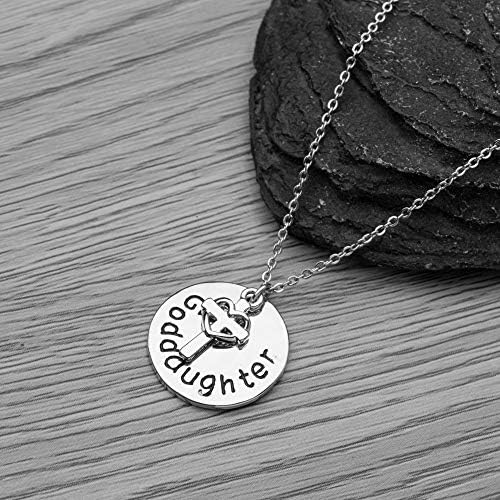 Amazon.com: Goddaughter Necklace- Goddaughter Gifts from Godmother ...