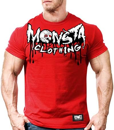 Amazon.com: Monsta Clothing Co. Men's Bodybuilding Workout (Brutal ...
