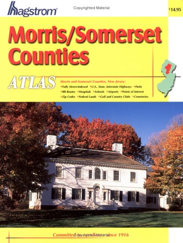 Hagstrom Atlas Morris/Somerset Counties, New Jersey: Hagstrom Map ...