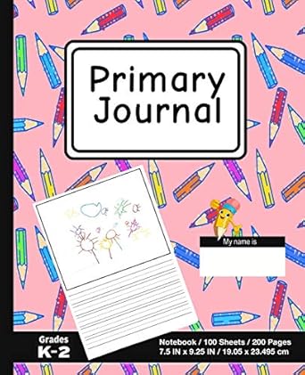 Amazon.com: Primary Journal: School Design (12) - Grades K-2, Creative ...