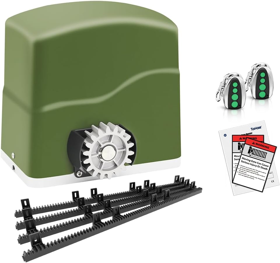 Amazon.com: TOPENS RK700T Automatic Sliding Gate Opener Rack Drive ...