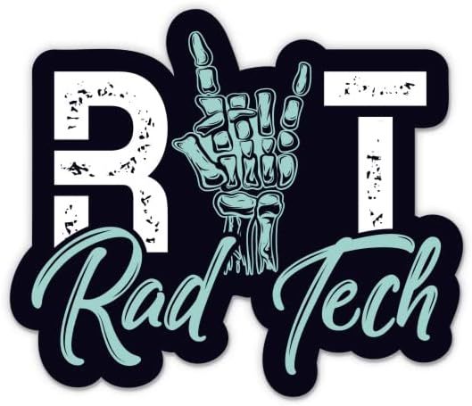 Amazon.com - Rad Tech Cool Radiology Radiologist Apparel Vinyl ...