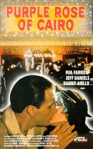 Purple Rose of Cairo [VHS] : Mia Farrow, Jeff Daniels, Danny Aiello ...