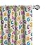Amazon.com: Ambesonne Yellow and White Curtains, Hexagonal Pattern Honeycomb Beehive Simplistic ...