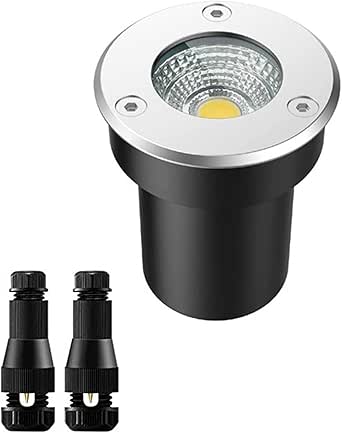Ground Landscape Lights - 12V outdoor Recessed Spotlight, Circular Path ...