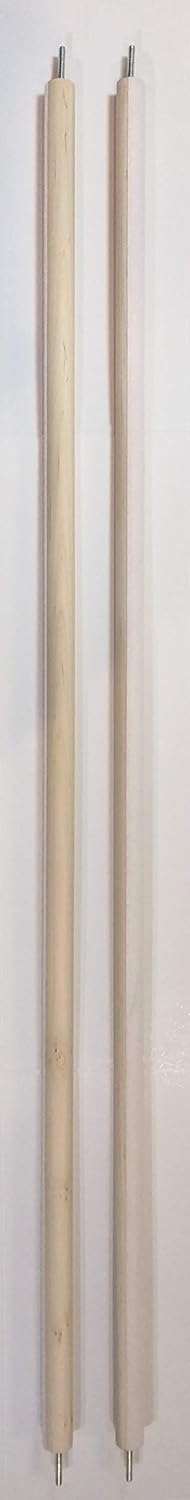 Amazon.com: American Dream Products 42" Scroll Rod Pair, Heavy Duty ...
