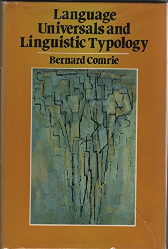 Language Universals and Linguistic Typology: Comrie, Bernard ...