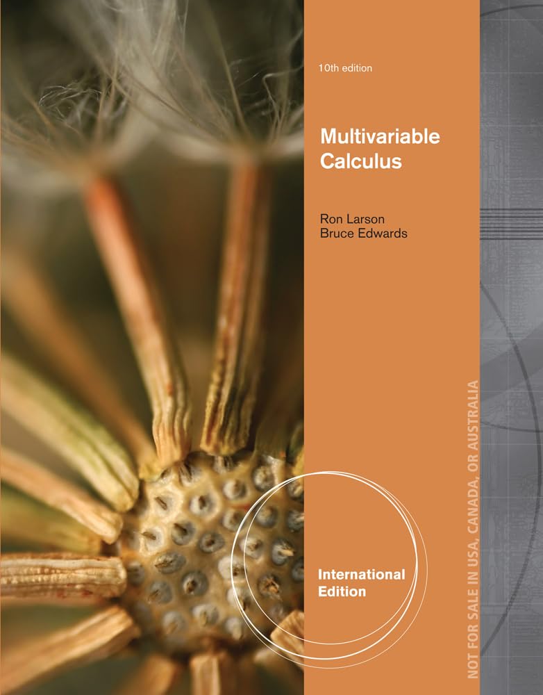 Multivariable Calculus, International Edition : Larson, Ron, Edwards ...