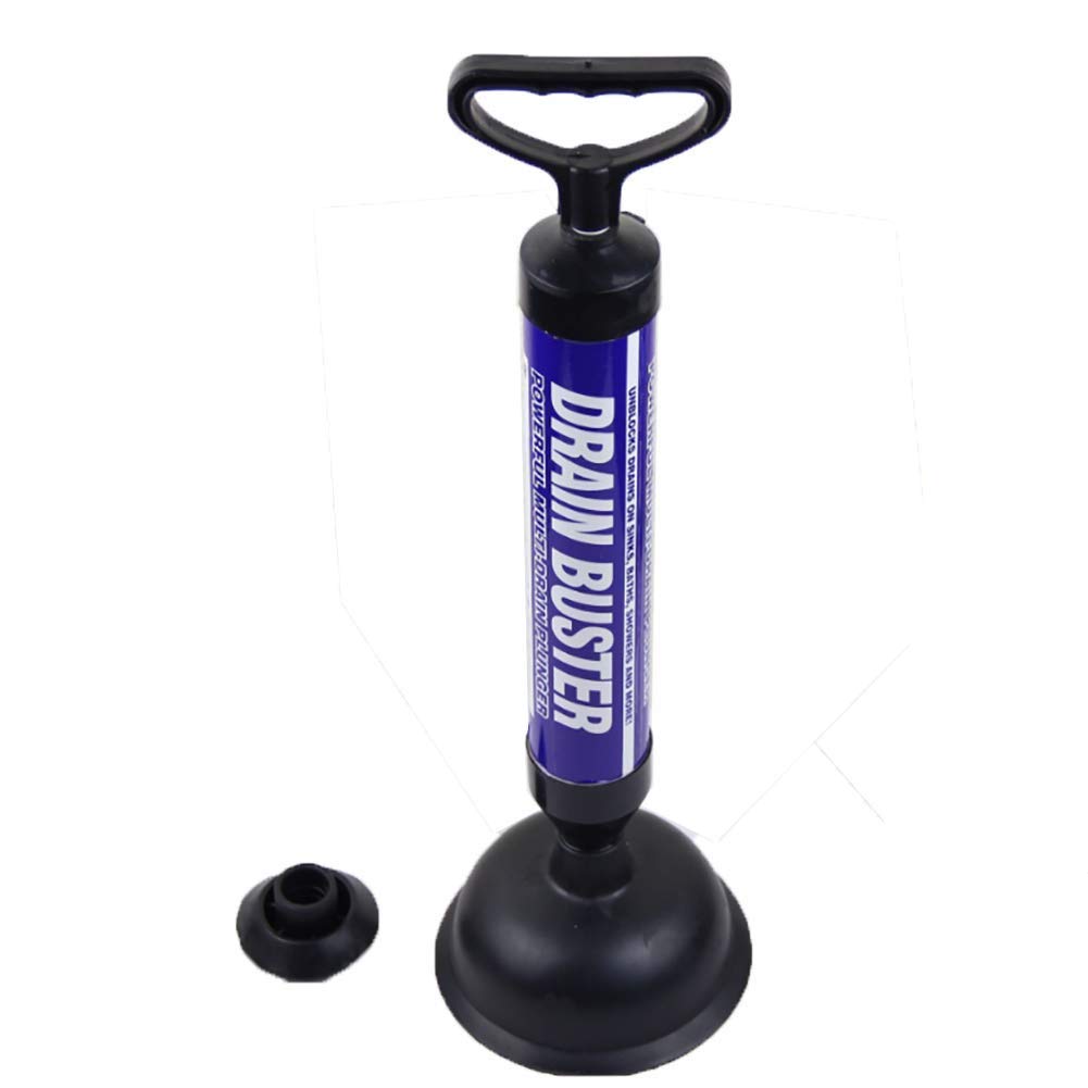 Buy Toilet Drain Buster Plunger Clog Power Sucker Remover ABS for ...