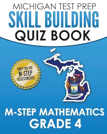 Amazon.com: MICHIGAN TEST PREP Skill Building Quiz Book M-STEP ...
