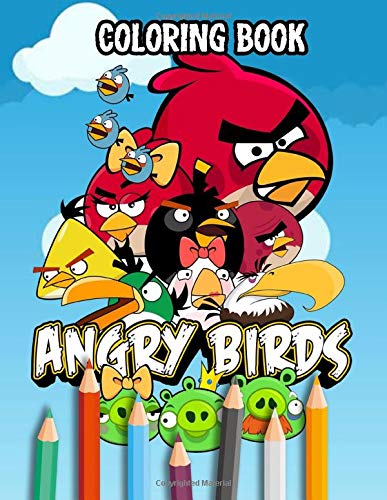 Buy Angry Birds Coloring Book: Best of Angry birds coloring pages ...