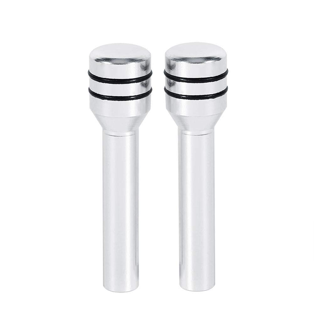 Amazon.com: 2PCS Interior Door Lock Knob, Door Lock Pins Cover Aluminum ...