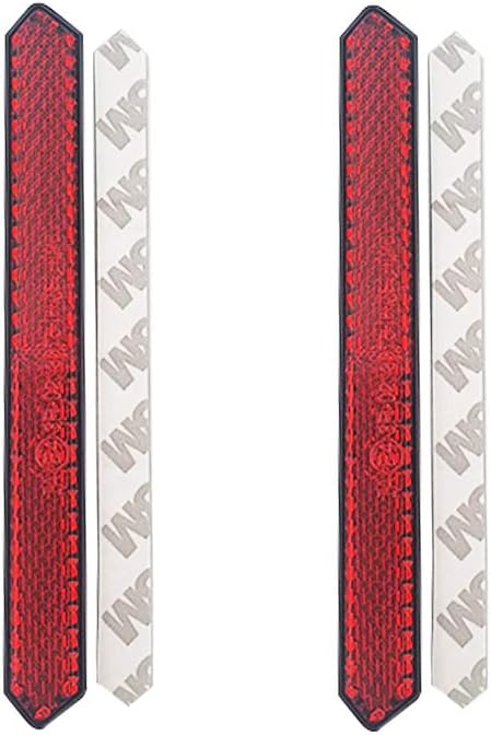 Amazon.com: AUTUT Car Reflective Sticker Stick-On Red Warning Safety ...