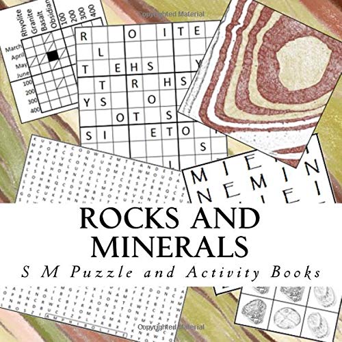 Rocks and Minerals: S M Puzzle and Activity Books: M, S: 9781721679041 ...