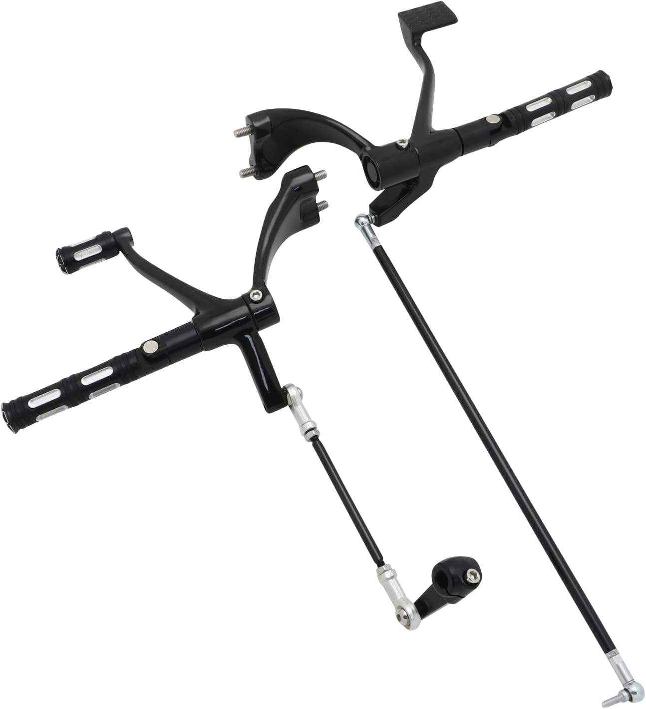 Motorcycle Forward Controls Complete Kit Pegs Levers Linkages For ...