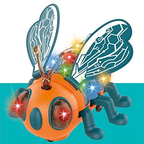 Buy Rahasya Enterprise Lighting bee Toy Plastic 3D with 360 Degree ...