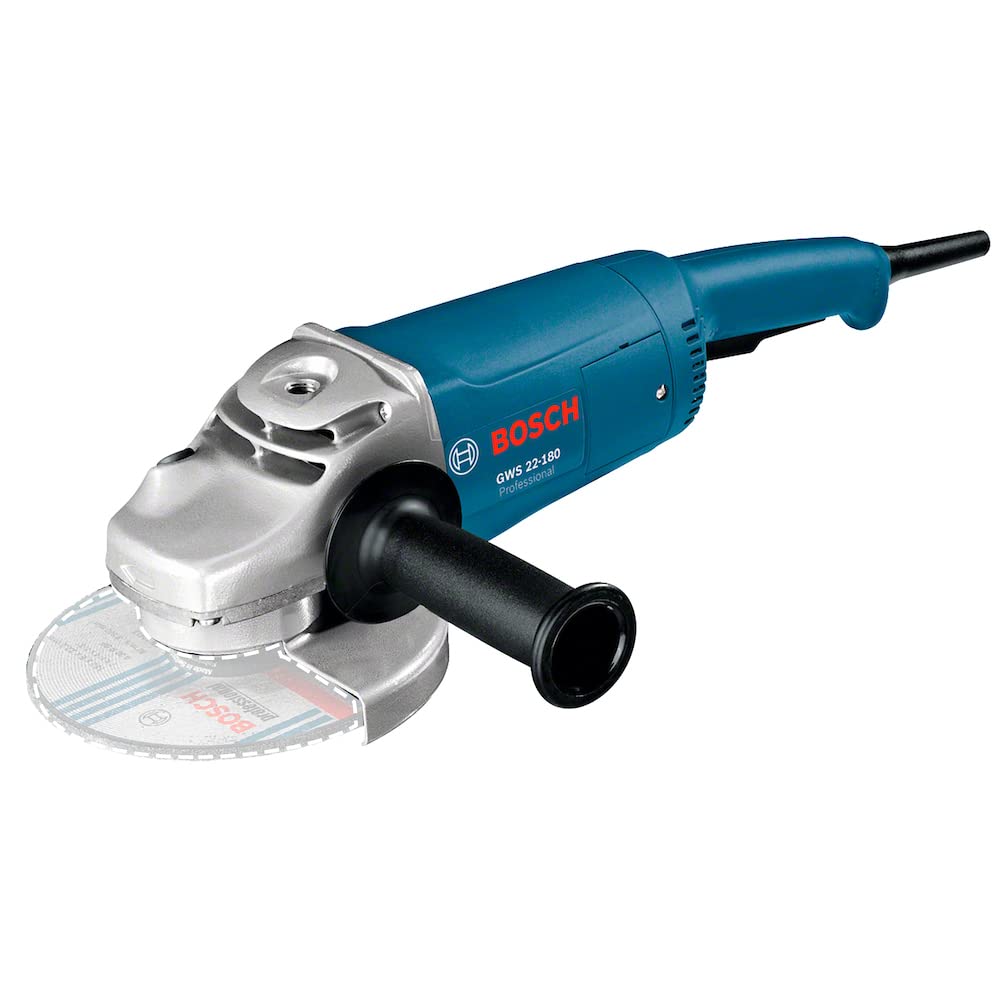 Bosch Esmerilhadeira angular de 7'' GWS 22-180 2200W 220V | Amazon.com.br