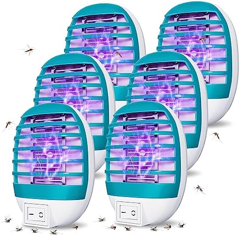 Amazon.com : 6 Pack Indoor Bug Zappers, Flying Insect Traps, Electronic ...