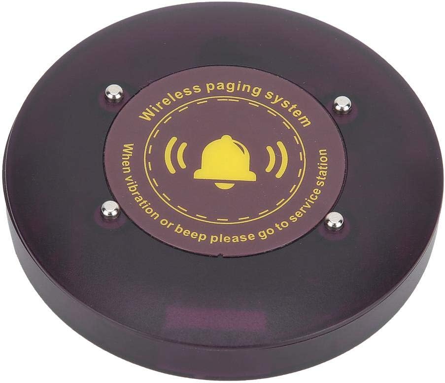 10PCS Pager Receiver,Wireless Smart Receiver,Rechargeable Paging Queue ...