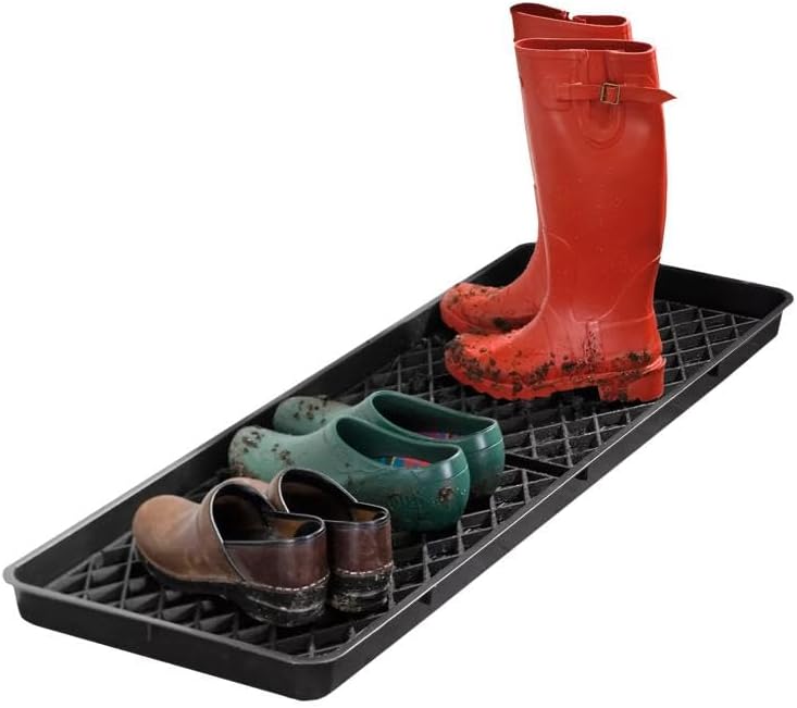 Amazon.com: Matace 2 Pack Extra Large Shoe Tray,Long Boot Tray,Narrow ...