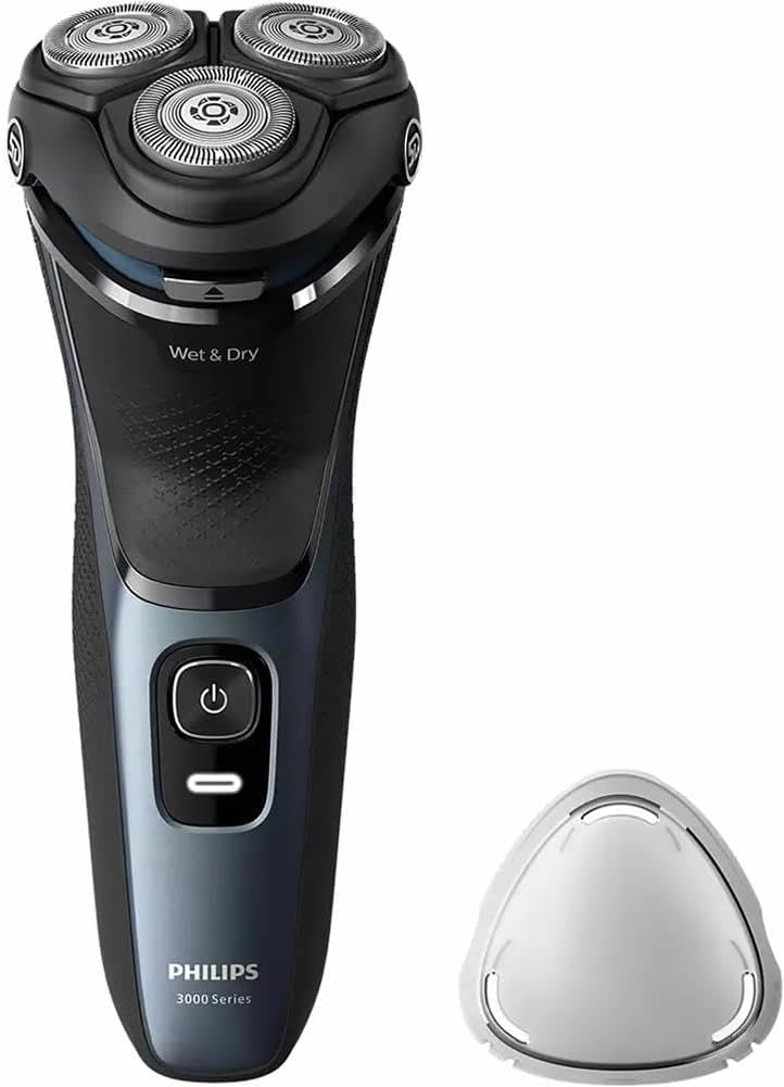 Philips Shaver 3000 Series Wet & Dry Electric Shaver for Face & Head ...