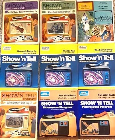 SHOW'N TELL PICTURESOUND PROGRAMS, SET OF EIGHT: Unknown: Amazon.com: Books
