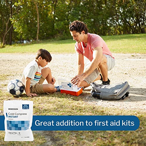 Snapklik.com : Cold Compress, Instant Cold Pack, Disposable, 5 In X 7 ...