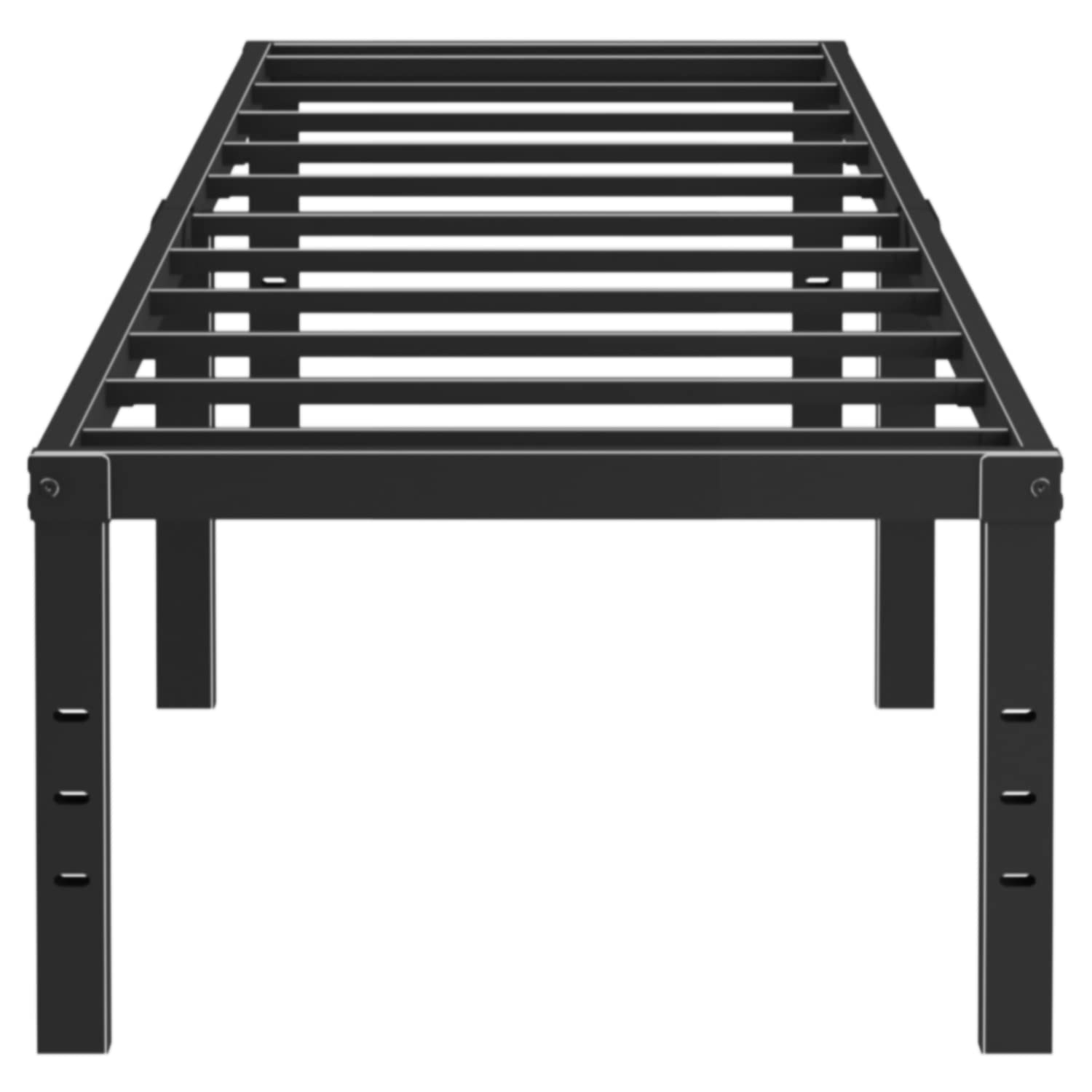 Rooflare Twin XL Bed Frame 18 Inch Tall Max 3500lbs Heavy Duty Metal ...