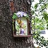 Amazon.com: JARPSIRY Fairy Out The Window Tree Hugger Garden Statue ...
