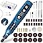 Cordless Mini Rotary Tool Kit - 5 Speed Adjustment USB Rechargeable ...