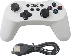 Amazon.com: USonline911 White Wireless Pro Controller Gamepad For ...