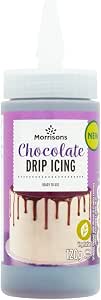 Morrisons Chocolate Drip Icing 120g : Amazon.co.uk: Grocery