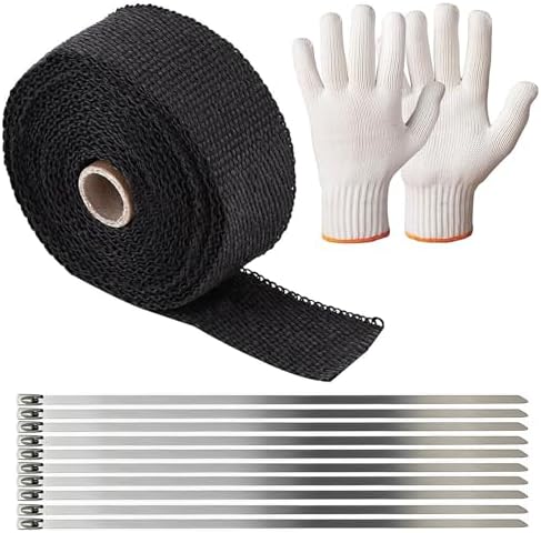 Exhaust Wrap, Exhaust Bandage, Exhaust Repair Kit, 10Pcs Stainless ...