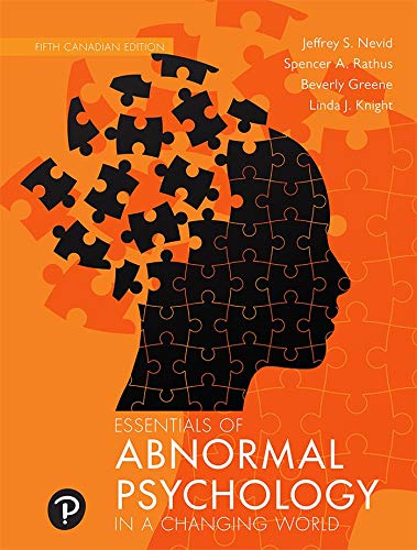 Essentials of Abnormal Psychology, Canadian Edition eBook : Nevid ...