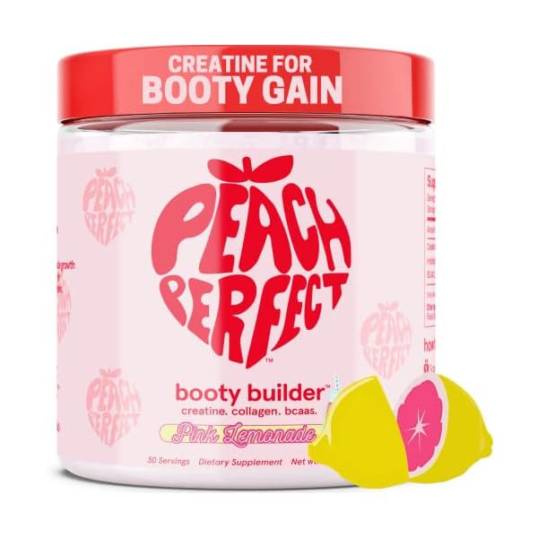 Peach Perfect Creatine for Women Booty Gain, Muscle Builder, Energy Boost, | Gourmetian