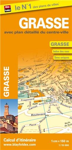 Amazon.fr - Plan de Grasse - Avec plan détaillé du centre-ville - Blay ...
